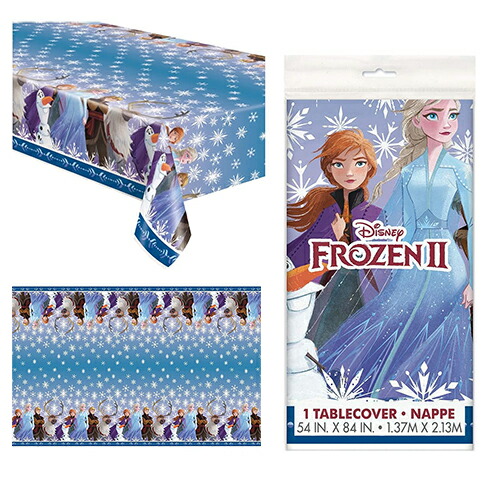 【楽天市場】アナと雪の女王 ビニール テーブルカバー ( 薄紫 ) 19263 FROZEN アナ雪 パーティーグッズ テーブルデコレーション ...