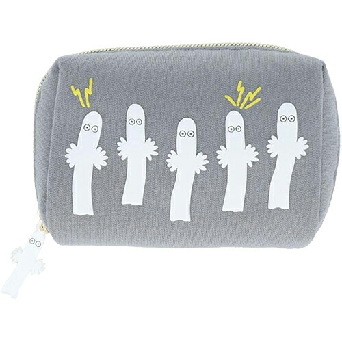 【楽天市場】ムーミン パフプリント ミニポーチ MU25 ニョロニョロ グレー 20208 ポーチ 小物入れ キャラクター グッズ 雑貨 ...