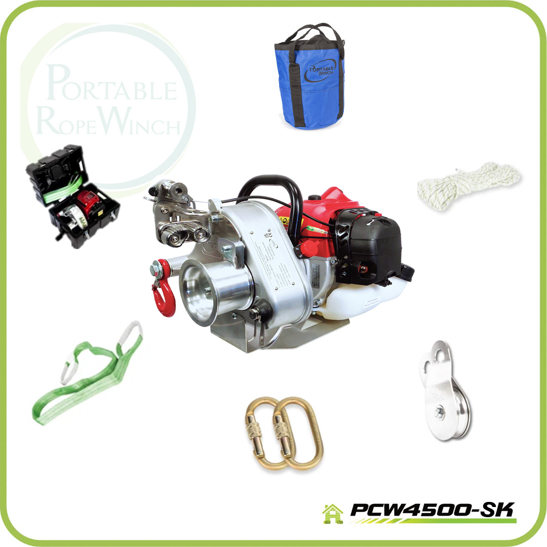 【楽天市場】PCW4500 STARTER KIT (ポータブルウインチPCW4500スターターセット）：ポータブルロープウィンチShop