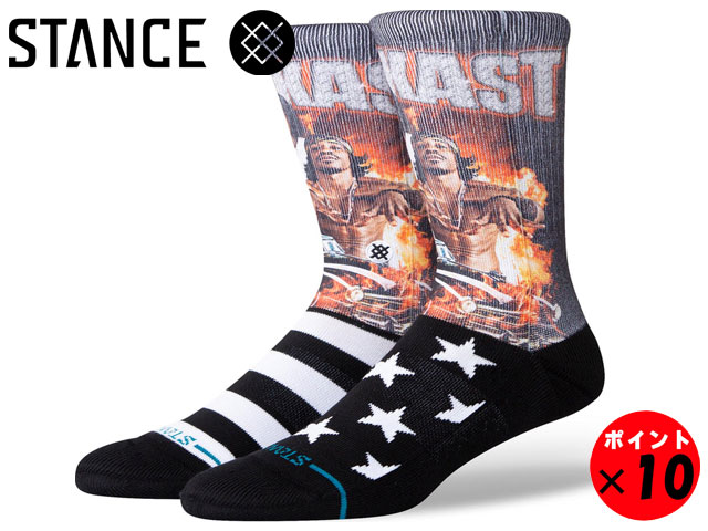 【楽天市場】【2足までメール便/ネコポス対応】★STANCE SOCKS スタンスSTANKONIA CREWOUTKASTソックス：A-ONE