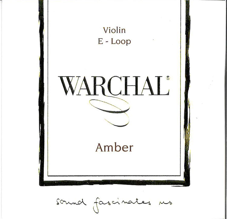 【楽天市場】【Warchal Amber】ワーシャル アンバーバイオリン弦 1E ＜取り寄せ商品＞：弦楽器専門店【ポジティブ】