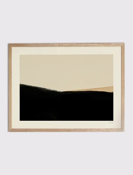 【楽天市場】【30x40cm】CARO CARO PRINTS - Minimalist Landscape Art Print (MNLT ...
