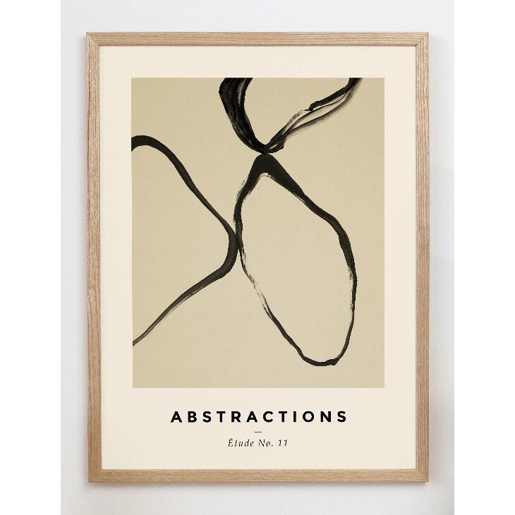 【楽天市場】【30x40cm】CARO CARO PRINTS - Brush Strokes Art Print (GMTC-7601 ...