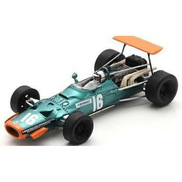 【楽天市場】スパーク 1/43 BRM P133 No.16 1968 F1 カナダGP 3位 P.ロドリゲス 完成品ミニカー S5703 ...
