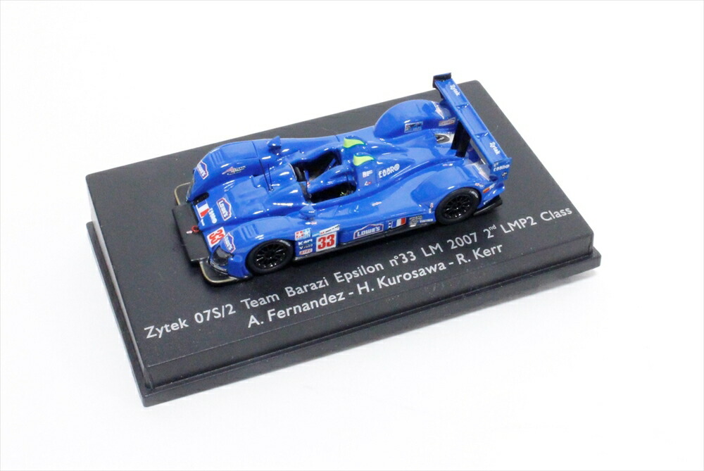 【楽天市場】スパーク 1/87 ザイテック 07S/2 No.33 2007 ル・マン24時間 A.Fernandez/黒澤治樹 完成品 ...