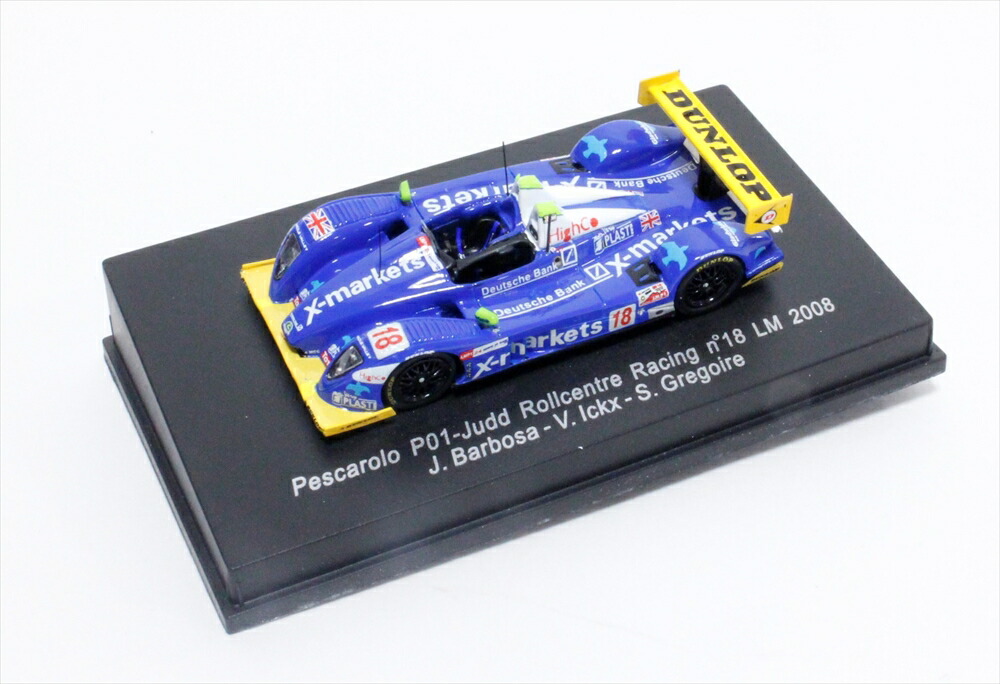 【楽天市場】スパーク 1/87 ペスカロロ P01-ジャド No.18 2008 ル・マン24時間 J.Barbosa/V.Ickx/S ...
