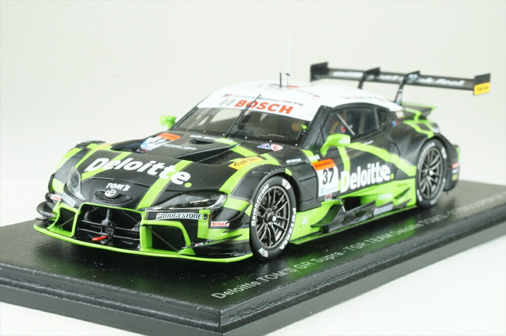 【楽天市場】スパーク 1/43 Deloitte TOM'S GR Supra No.37 TGR TEAM Deloitte TOM's ...