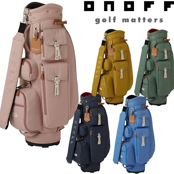 【楽天市場】オノフ レディース キャディーバッグ OB0722 ゴルフバッグ【22】ONOFF ゴルフ キャディバッグ：パワーゴルフ（PowerGolf）