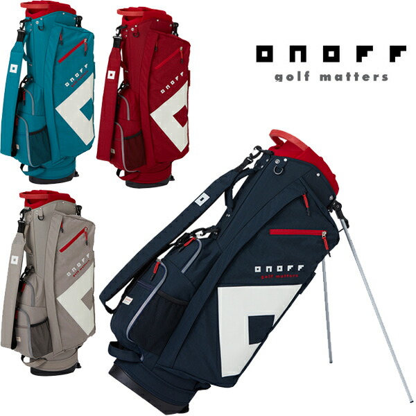 【楽天市場】オノフ ユニセックス キャディーバッグ 9型 2.6kg 47インチ対応 OB0324 ネームプレート付属 刻印タイプ【23】ONOFF ゴルフ キャディバッグ：パワーゴルフ ...