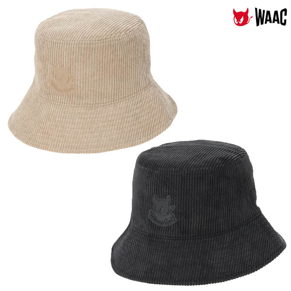 【楽天市場】WAAC ワック 2024年秋冬モデル ユニセックス コーデュロイ バケットハット 072244834【24】：パワーゴルフ（PowerGolf）