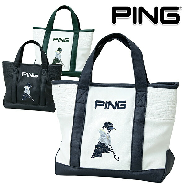 【楽天市場】ピンゴルフ メンズ Mr PING ストリートカジュアル ラウンド トートバッグ GB-N2508 PING【25】：パワーゴルフ ...