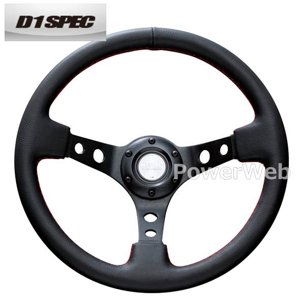 【楽天市場】[DSC-70330BK] D1 SPEC DEEP70 33φ ブラックステッチ ステアリング：パワーウェブ2号店