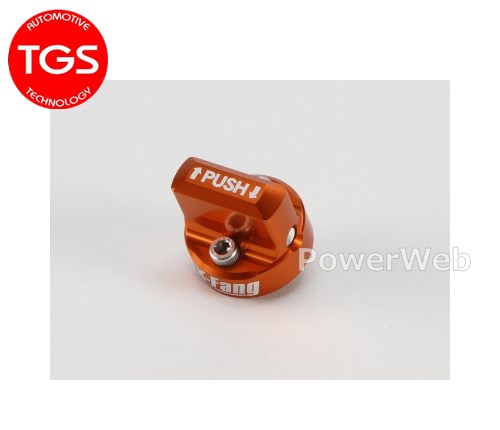 【楽天市場】[TGS-IG401OR] TGS/X-Fang ビレットIGスイッチリミテッドカラー オレンジ デリカD:5 (MC後CV1装着 ...