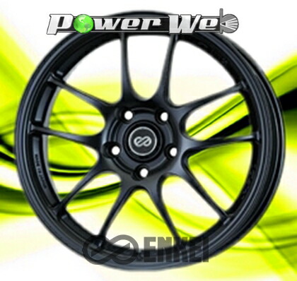 【楽天市場】[ホイールのみ単品4本セット] ENKEI / PF01 (MBK) 17インチ×6.5J PCD：100 穴数：4 インセット：48：パワーウェブ2号店