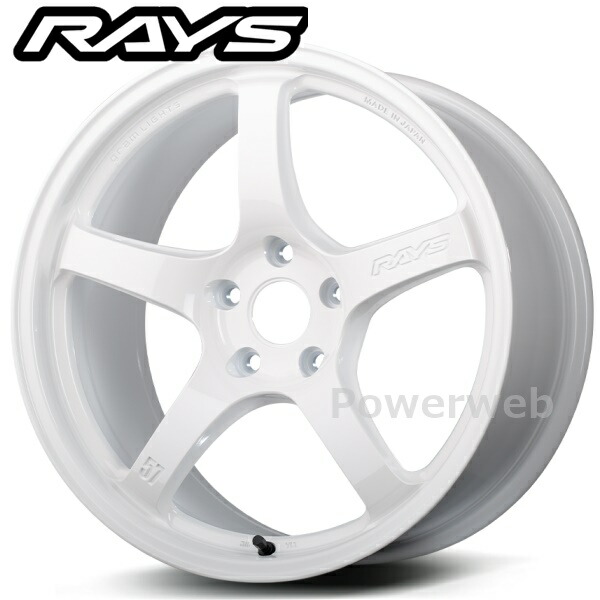 【楽天市場】[ホイールのみ単品4本セット] RAYS gram LIGHTS 57CR Limited 17インチ×7.0J PCD：114.3 穴数：5 インセット：38 (OXZ)：パワー ...