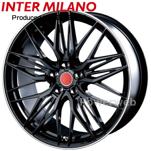 【楽天市場】VOLTEC EURO MESH 19インチ 8.0J PCD:114.3 穴数:5 inset:38 ブラックリムフランジ ...