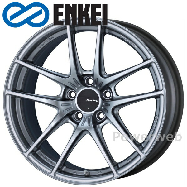 【楽天市場】ENKEI/エンケイ NVR5 18インチ 10.0J PCD:114.3 穴数:5 inset:38 ソニック シルバー (SS) [ホイール4本セット]：PowerWeb