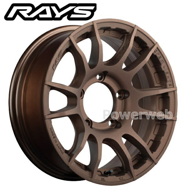 【楽天市場】RAYS gram LIGHTS 57XR-X 16インチ 6.0J PCD:139.7 穴数:5 inset:5 ダークブロンズ (Z2) [ホイール4本セット]：PowerWeb