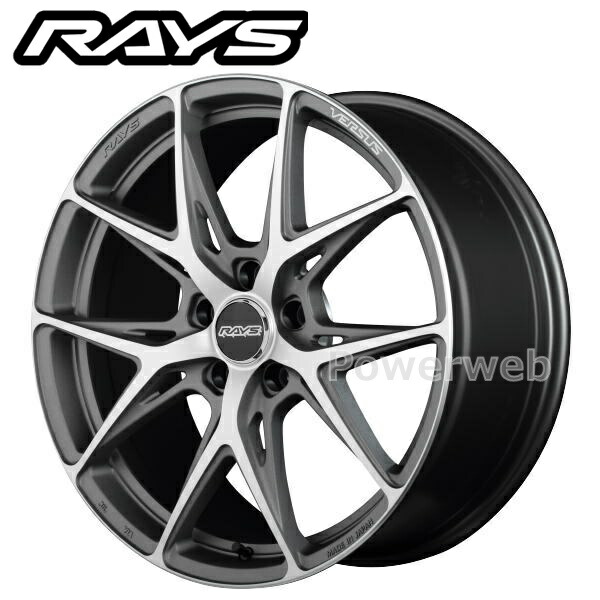 【楽天市場】RAYS VERSUS CRAFT COLLECTION VV21S 19インチ 9.5J PCD:112 穴数:5 inset:25 マットダイヤモンドカット/サイドマット ...