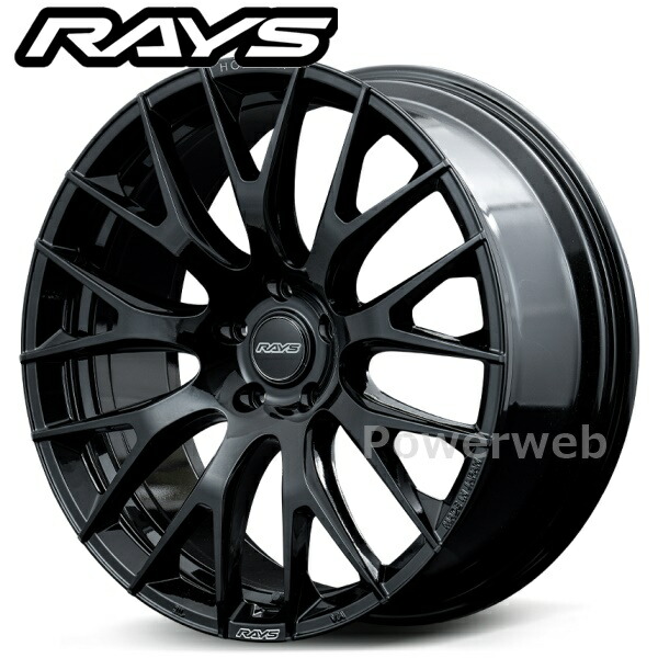 【楽天市場】RAYS HOMURA 2x9R 20インチ 8.5J PCD:114.3 穴数:5 inset:38 グロッシーブラック (BNJ) [ホイール4本セット]：PowerWeb