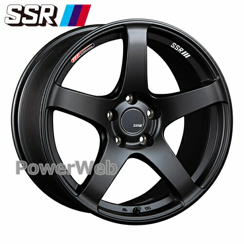 【楽天市場】SSR GTV01 18インチ 8.5J PCD:100 穴数:5 inset:44 フラットブラック [ホイール4本セット ...