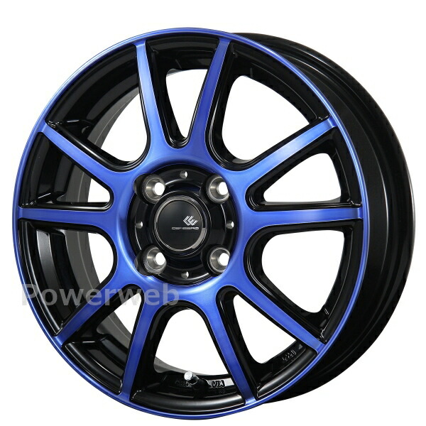 【楽天市場】TOPY CEREBRO PFX 12インチ 3.50B PCD:100 穴数:4 inset:44 ブルー (BLUE) トピー ...