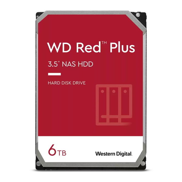 【楽天市場】WD60EFPX WESTERN DIGITAL Red Plus [3.5インチ内蔵HDD (6TB 5640rpm SATA ...