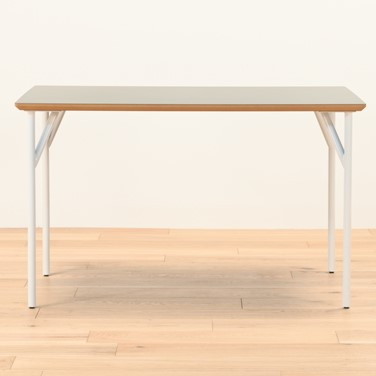 【楽天市場】アリカ ダイニングテーブル120 メラミン天板GRY スチール脚WH 光製作所 メーカー直送：総合通販PREMOA 楽天市場店