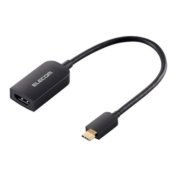 【楽天市場】AD-CHDMIQBK3 ELECOM USB Type-C - HDMI 変換 ( USB-C プラグ to HDMIポート×1 ) 15cm 4K 60Hz ブラック：総合通販 ...