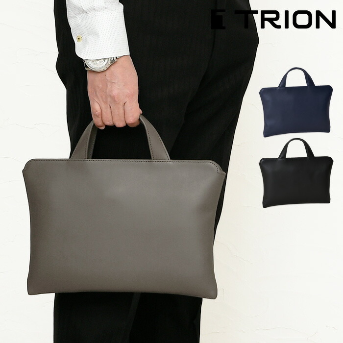 【楽天市場】TRION トライオン レザーバッグ AL114 本革 ハンドバッグ トートバッグ B5 メンズバッグ 鞄 就職活動 通勤用 旅行 ...