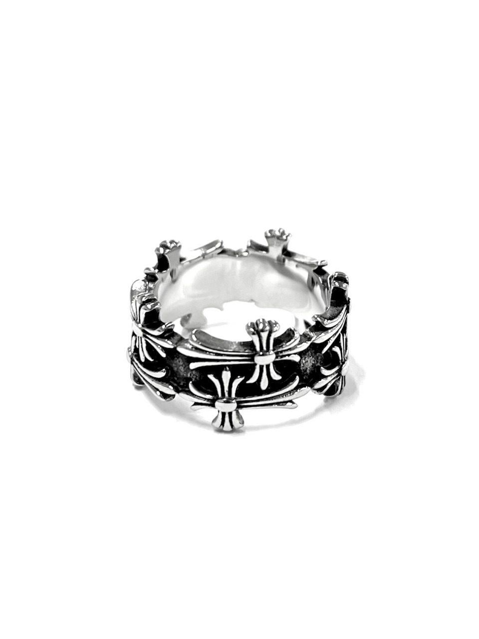 【楽天市場】正規品 【 XU design ring 12 】 エックスユー アクセサリー リング 指輪 シルバー ブラック Pressing ...