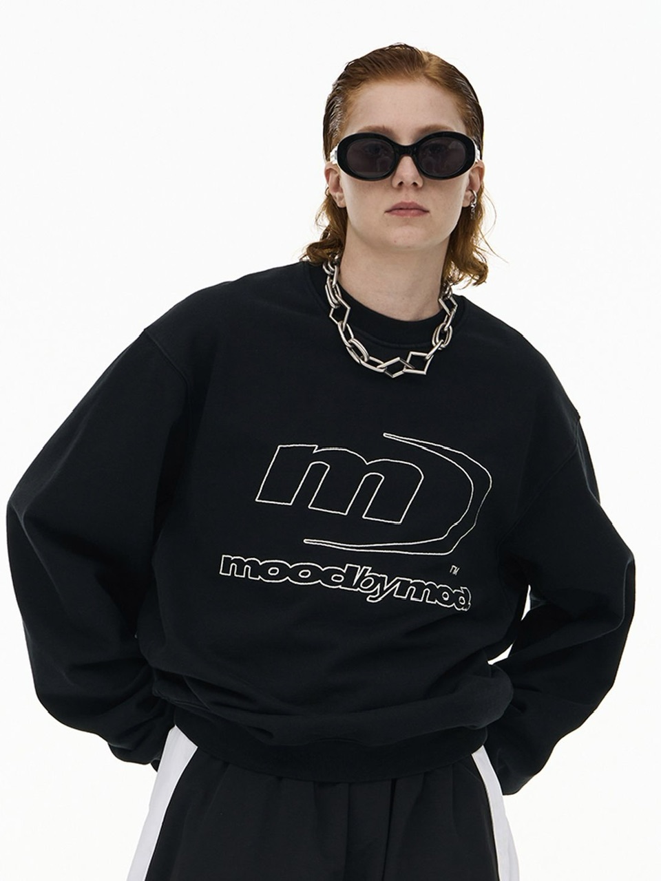 【楽天市場】正規品 【 MODITEC M embroidery logo sweater 】 モディテック Mエンブロイダリーロゴセーター ニット セーター 長袖 トップス 刺?ロゴ ...