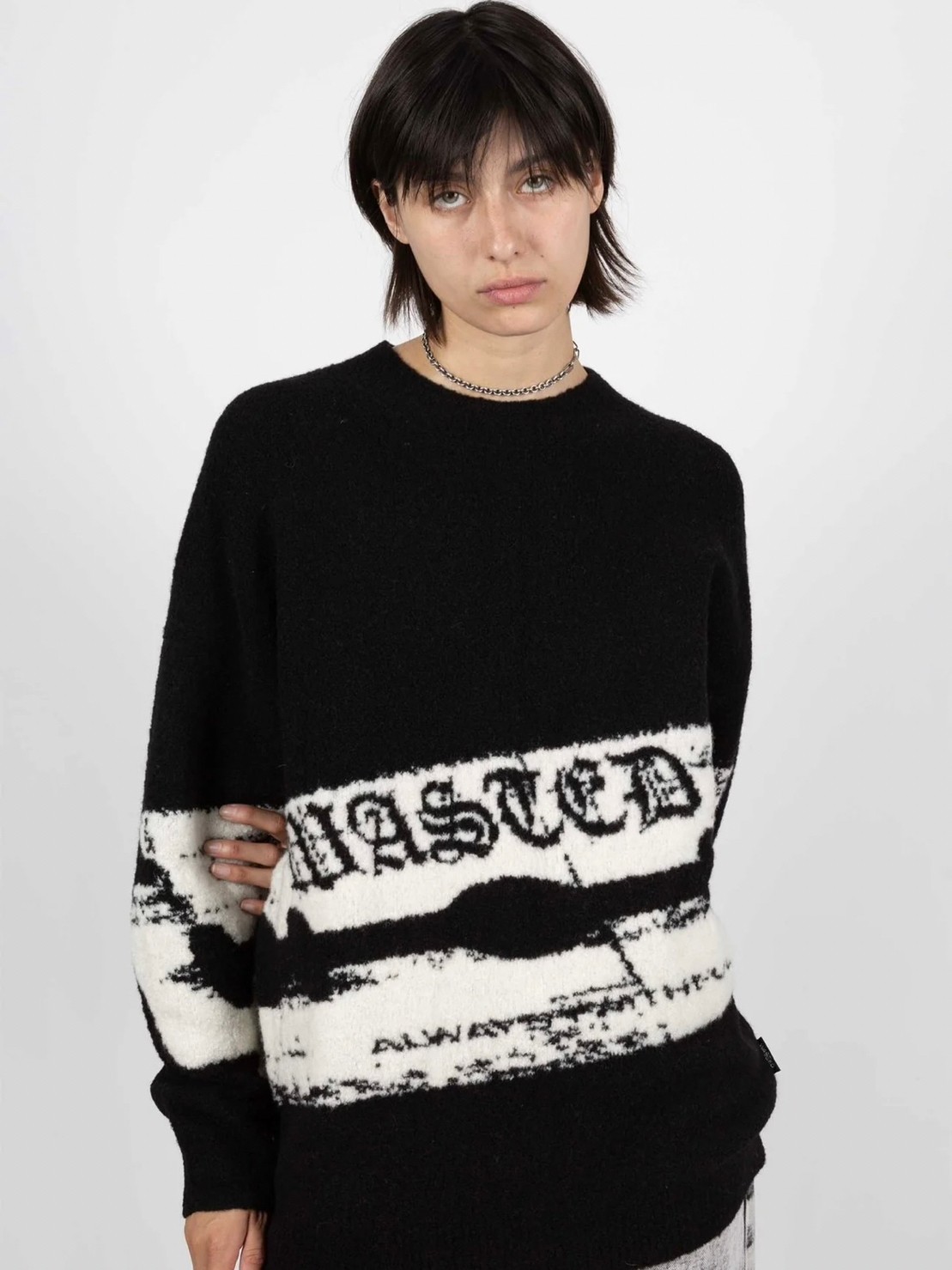 【楽天市場】正規品【 WASTED PARIS PULL RAZOR PILLED 】 ウェイステッドパリス スウェット ニット ニット ...