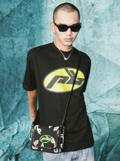 【楽天市場】正規品【POSH BRAIN CROSS BODY BAG】 ボディーバッグ バッグ ショルダーバッグ ストリートファッション ...