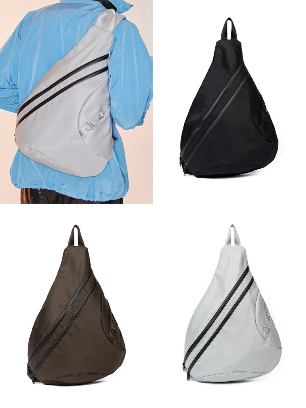 【楽天市場】正規品【HAH ARCHIVE Hybrid Messenger Bag】韓国ブランド HAH archive ハーアカイブ ...