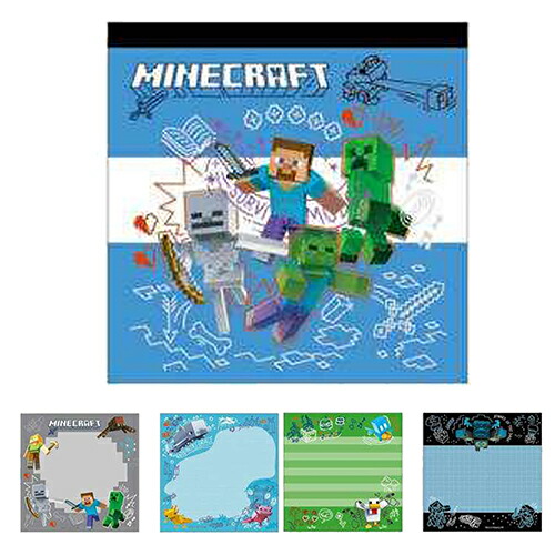 【楽天市場】マインクラフト ブロックメモ ( ブルー ) 17926 マイクラ グッズ メモ メモ帳 文房具 文具 ステーショナリー ...