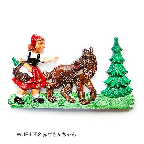 【楽天市場】ドイツ製 ブローチ ( 赤ずきん ) WUP4052 pud705e WALTER&PREDIGER ピンブローチ ハンドペイント ...