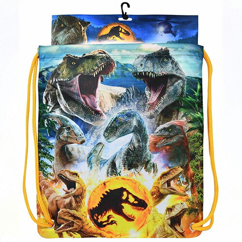 【楽天市場】ジュラシック・ワールド ナップザック 19686 バッグ かばん サブバッグ 着替え入れ 体操着入れ 靴入れ シューズ入れ ジム ...