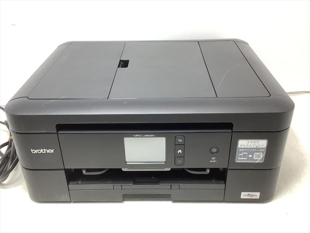 【楽天市場】【中古】(旧モデル) brother A4インクジェット複合機 MFC-J893N (FAX/12ipm/有線・無線LAN/両面印刷/ADF/手差しトレイ)：プリンター専門店プリゴリくん