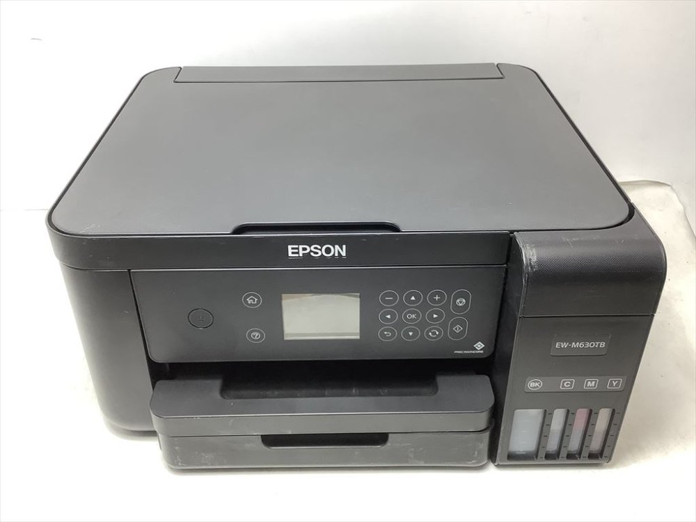 【楽天市場】【中古】エプソン A4カラープリント対応 エコタンク搭載 インクジェット複合機（ブラック）EPSON EW-M630TB ...