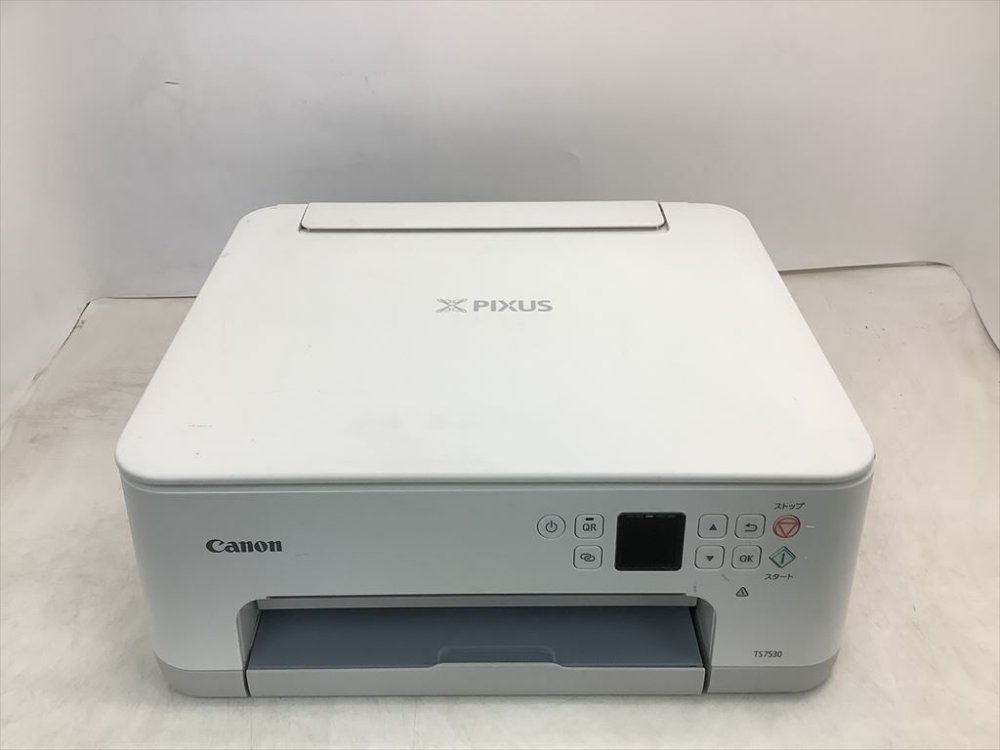 【楽天市場】【中古】Canon プリンター A4インクジェット複合機 PIXUS TS7530 ホワイト 2021年モデル テレワーク向け 5色・独立型・対応インクBCI-300/301 ...