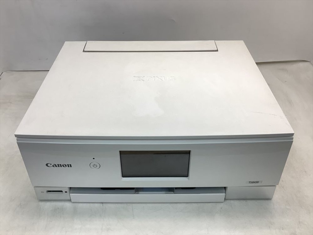 【楽天市場】【中古】Canon プリンター A4インクジェット複合機 PIXUS TS8430 ホワイト 2020年モデル テレワーク向け ...