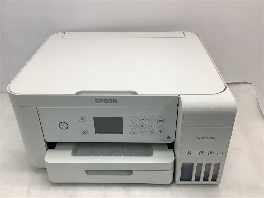 【楽天市場】【中古】エプソン a 4 カラー プリント 対応 エコ タンク 搭載 インクジェット プリンタ 複合 機 ホワイト epson ew m 630 tw：プリンター専門店プリゴリくん