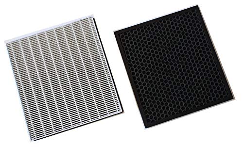 【楽天市場】【送料無料】空気清浄機能付除湿機 集塵フィルター DCE-120HF と 活性炭脱臭フィルター DCE-120TF 1セット ...