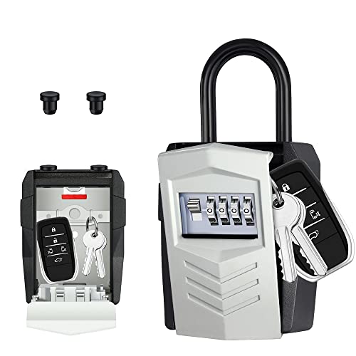 【楽天市場】【送料無料】ZHEGE キーボックス 暗証番号 鍵 収納ボックス 4桁ダイヤル式 大容量 盗 難防止 日本語説明書付き…：プライム ...