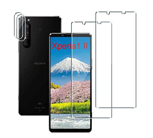 【楽天市場】Seninhi 【2+2枚セット 日本旭硝子製-高 品質 】対応 Xperia1 II SO-51A SOG01 フイルム ? カメラフィルム Xperia1II ガラスフイルム ...