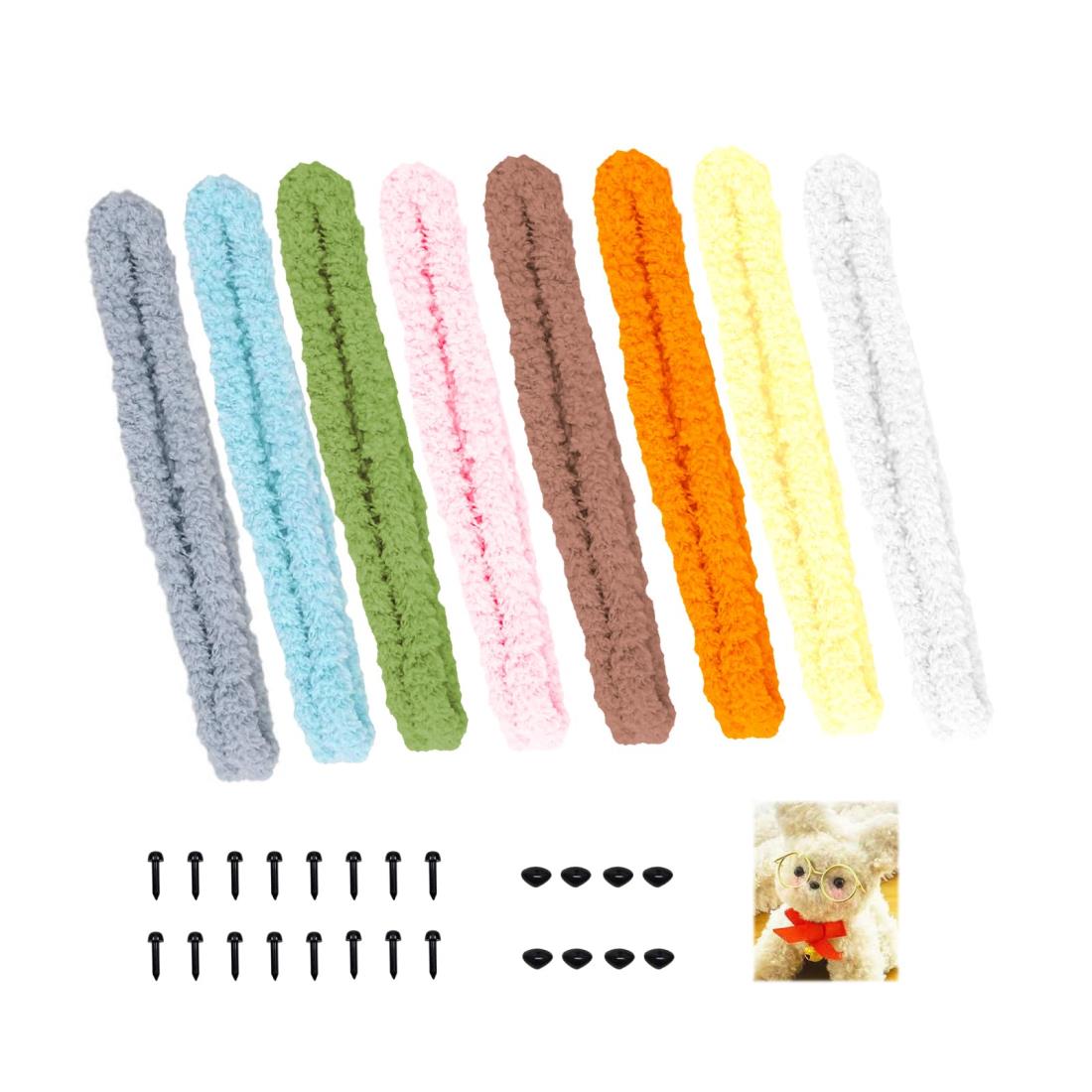 【楽天市場】Mesanda 手芸モール 工作モール カラーモール モールアート キット 8本 8色 骨格モール モールドール ふわふわモールDIY 曲げ可能 手芸素材 造形材料 学校 教育 ...