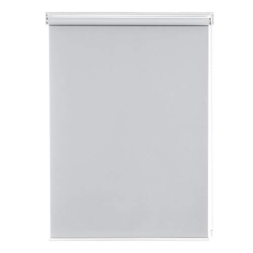 【楽天市場】【送料無料】Deconovo ロールスクリーン 幅60cm 丈180cm グレー チェーン式 ロールカーテン 1級遮光 断熱 遮熱 ...