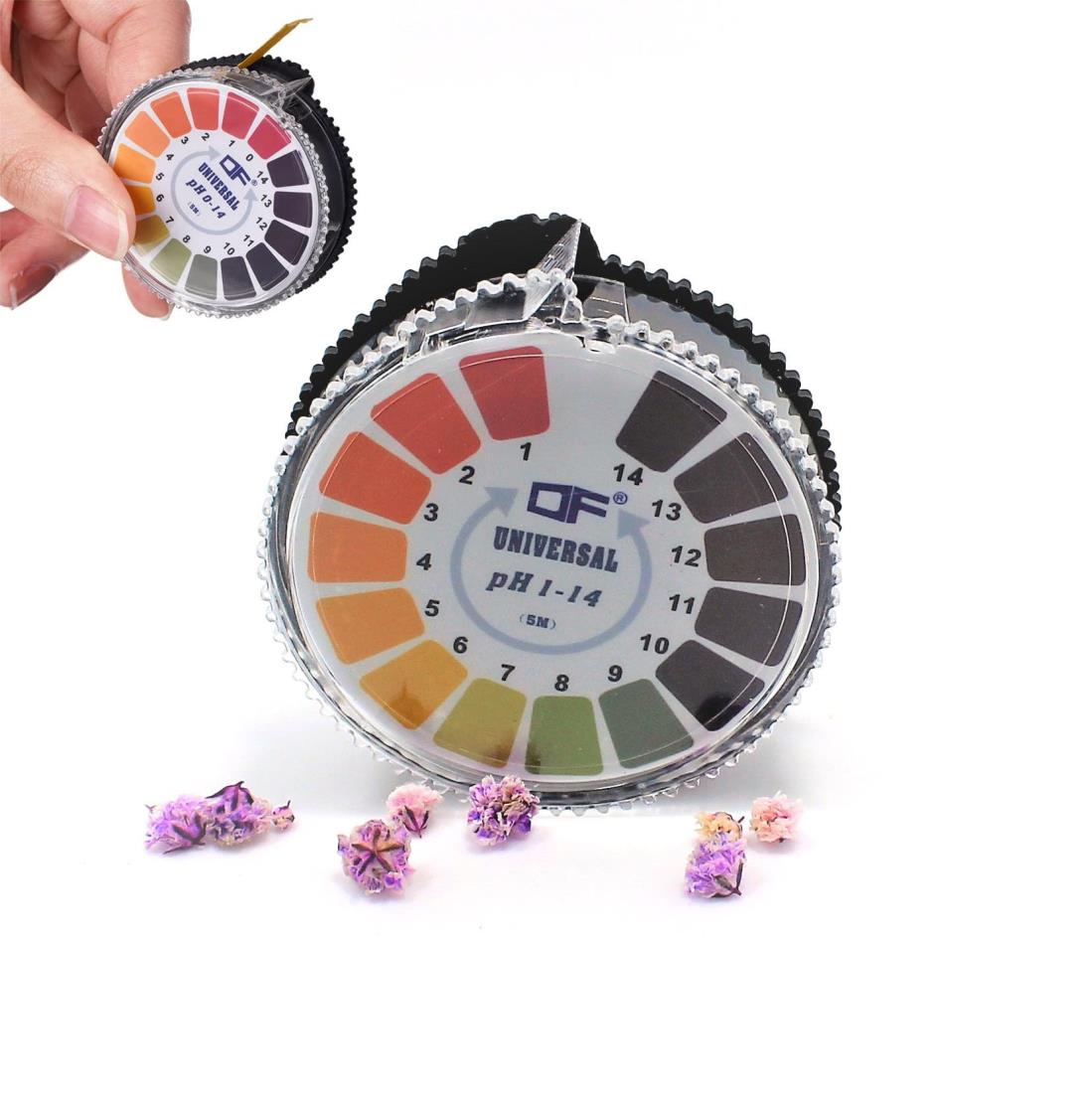 【楽天市場】RuiMi pH試験紙 (pH1~14) 5m 広范な測定 アルカリ 酸性 PH測定 ロールタイプ 水土壌試験（1個セット）：プライムプラス 楽天市場店