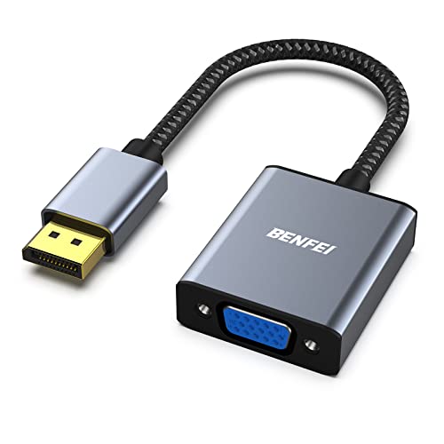 【楽天市場】【送料無料】BENFEI DisplayPort - VGA、DisplayPort - VGA アダプター オス - メス 金 ...